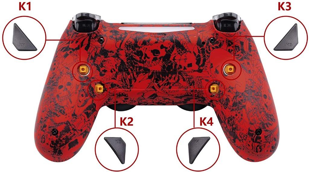eXtremeRate Dawn Programable Remap Kit for PS4 Controller with Upgrade ...