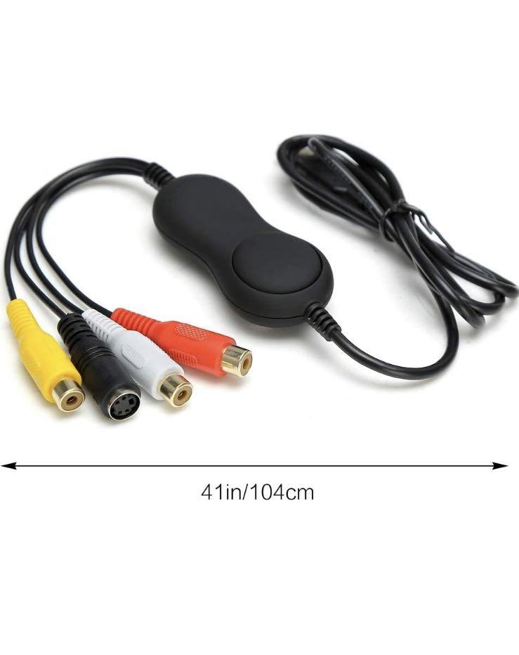 Ezcap 158 USB 2.0 UVC Audio Video Grabber Capture, Convert Analog Video ...