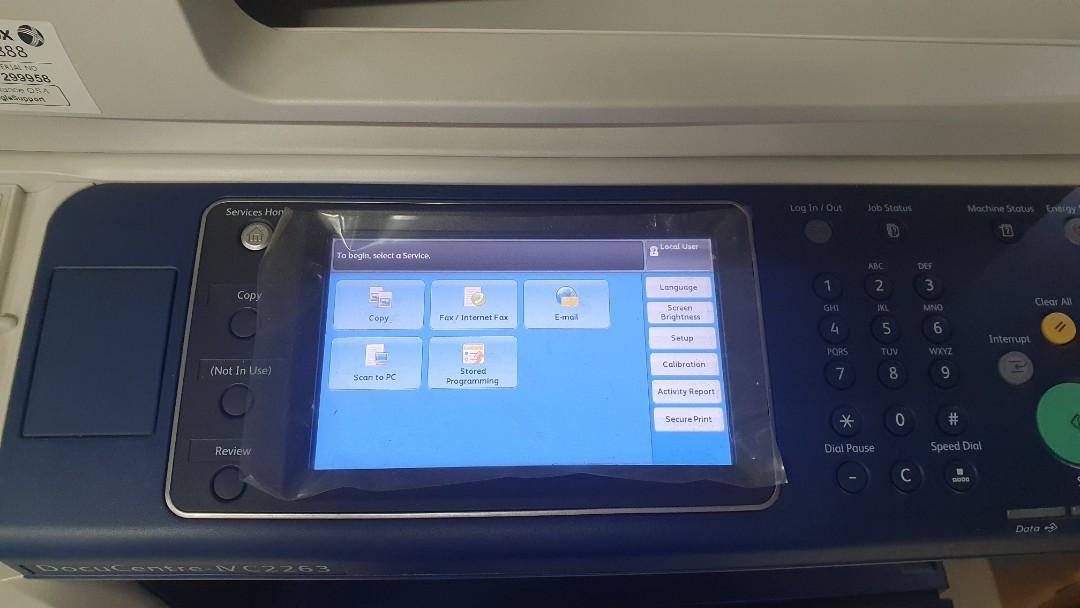 Fuji Xerox DocuCentre IV - C2263, Computers & Tech, Printers, Scanners & Copiers on Carousell