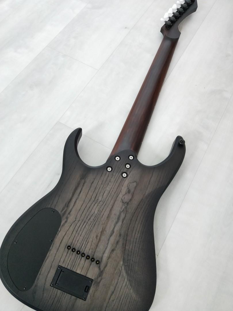 GOC Valkyrie 7 string guitar, Hobbies & Toys, Music & Media, Musical ...