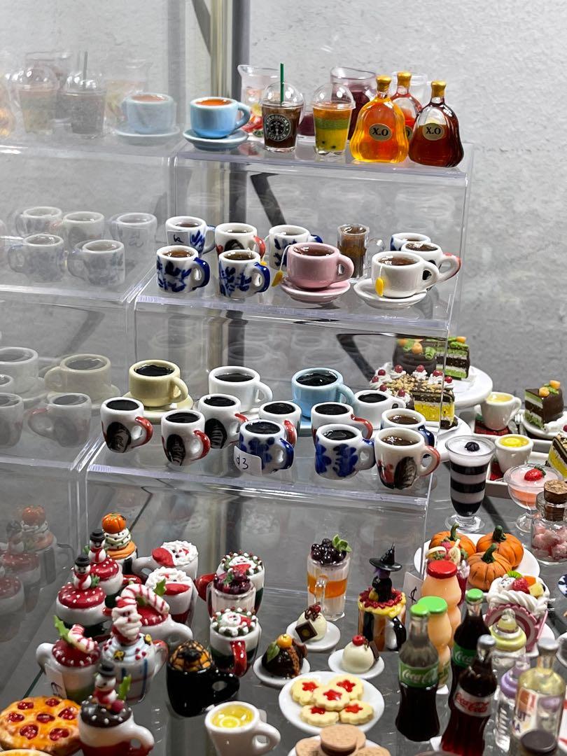 Handmade Miniature Varieties of Food Collection, dollhouse, drinks ...