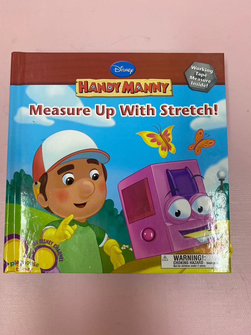 Handy Manny Measure Up With Strech, 興趣及遊戲, 書本 & 文具, 兒童書籍 - Carousell