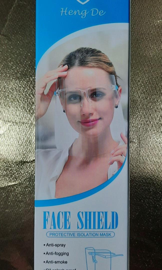 Heng De Face Shield (HD Logo-Embossed acetate and frame), Health ...