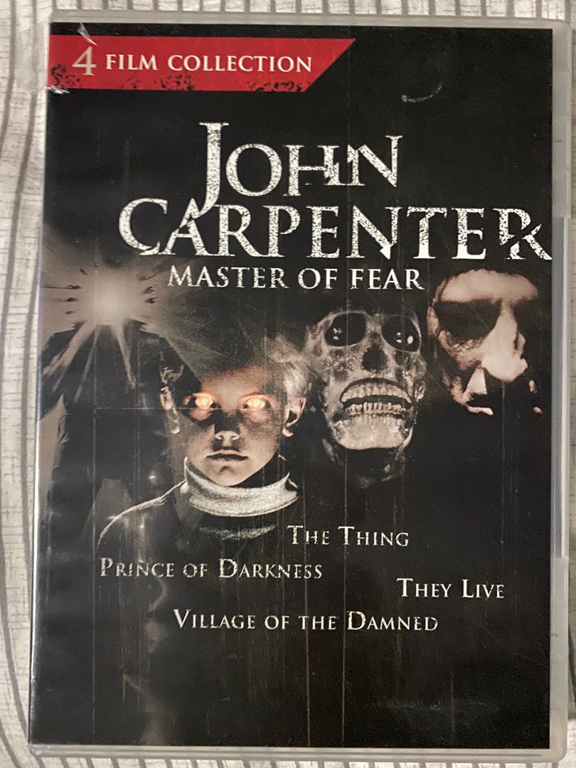 John Carpenter Collection DVD, Hobbies & Toys, Music & Media, CDs ...