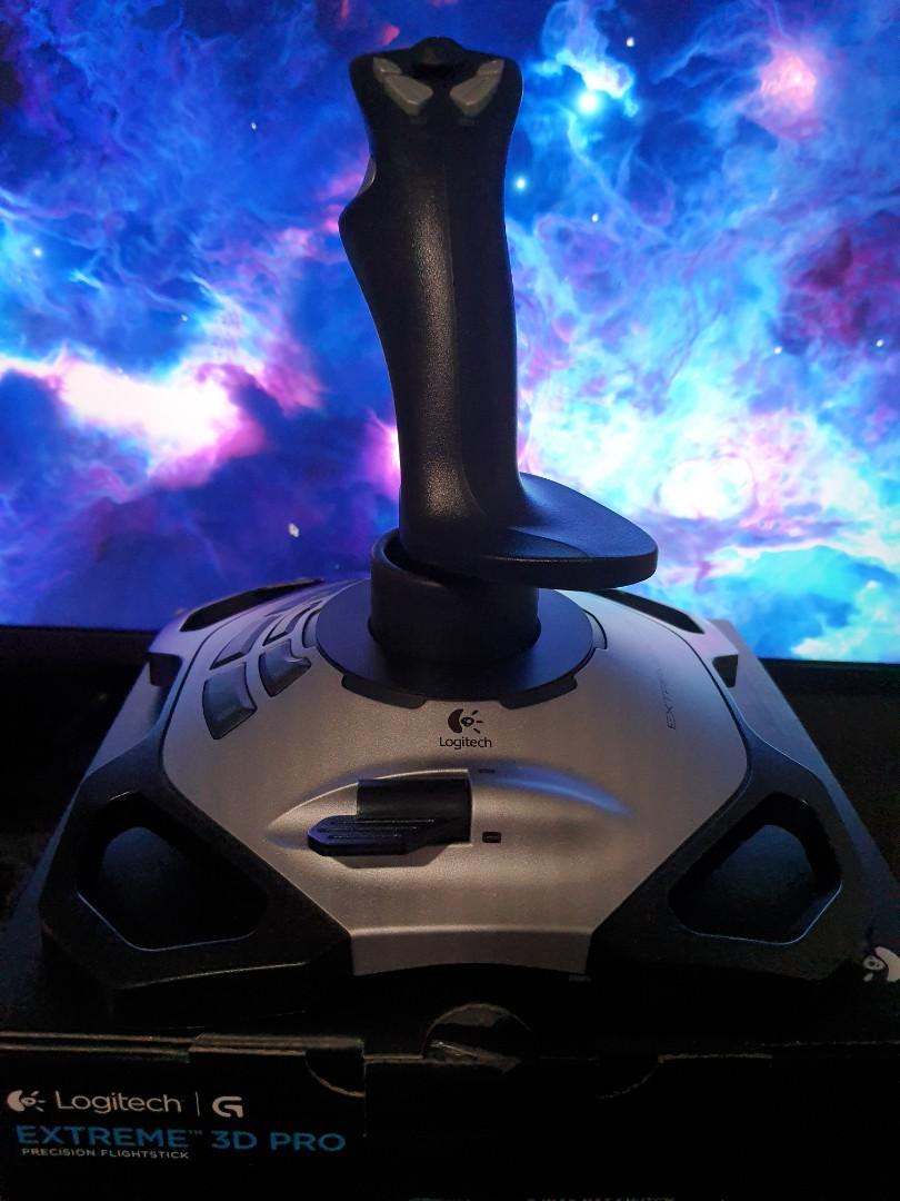 Logitech Extreme 3D Pro, Video Gaming, Gaming Accessories, Controllers ...