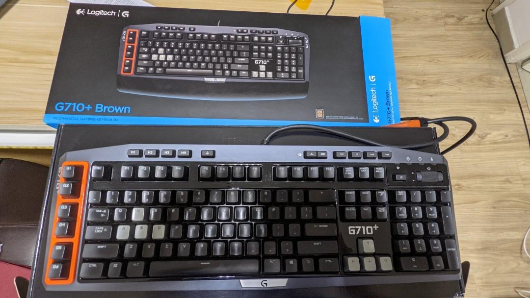 Logitech G710+ Mechanical Gaming Keyboard, Computers & Tech, Parts ...