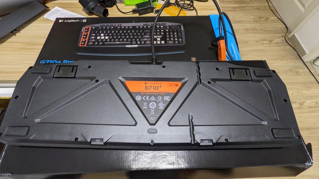 Logitech G710+ Mechanical Gaming Keyboard, Computers & Tech, Parts ...