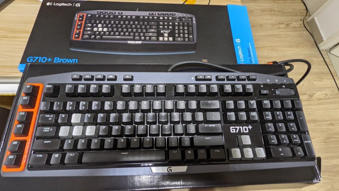 Logitech G710+ Mechanical Gaming Keyboard, Computers & Tech, Parts ...