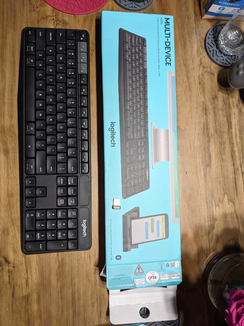 Logitech K375s multi-device Keyboard, Computers & Tech, Parts & Accessories, Computer Keyboard ...