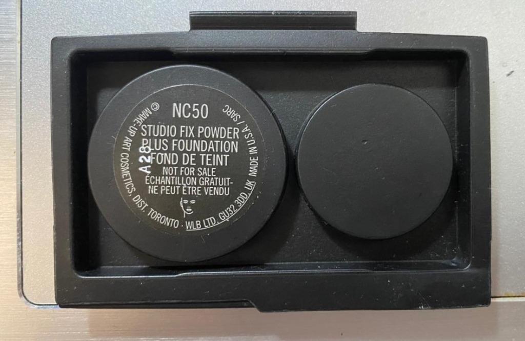 MAC [Sample Size] Studio Fix Powder Plus Foundation Shade NC 50 ...