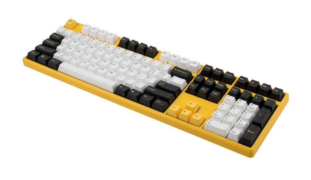 Mistel X8 Bumblebee Double Shot PBT Mechanical Keyboard, Computers ...
