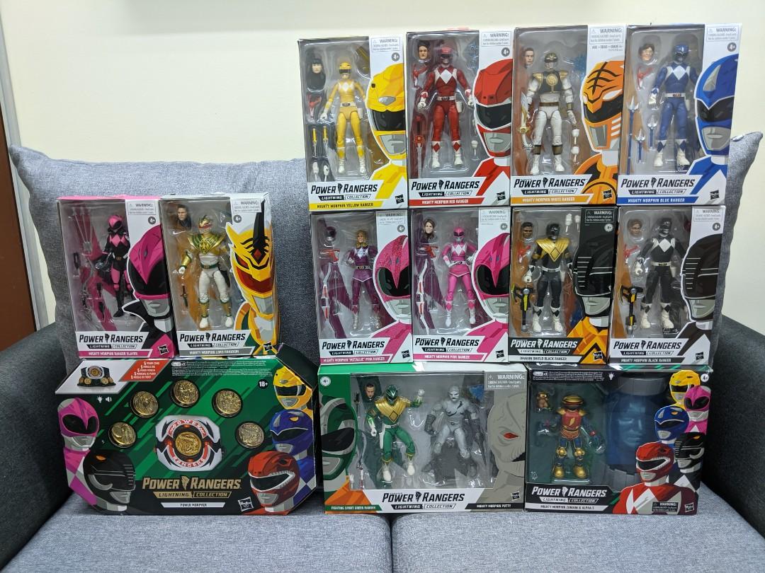 MMPR Lightning Collection Set RM1,500, Hobbies & Toys, Collectibles ...