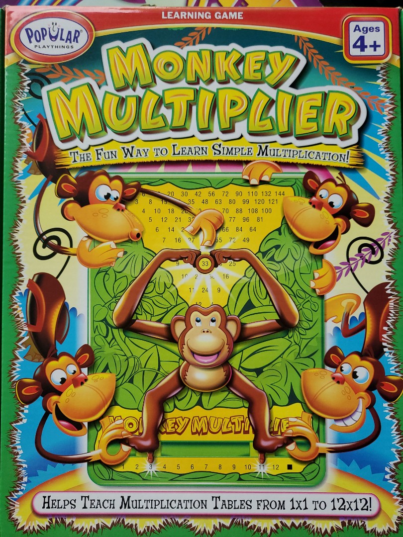 Monkey multiplier, Hobbies & Toys, Toys & Games on Carousell