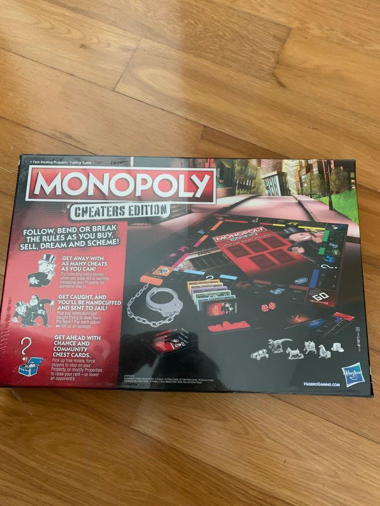 Monopoly cheater edition, Hobbies & Toys, Toys & Games on Carousell