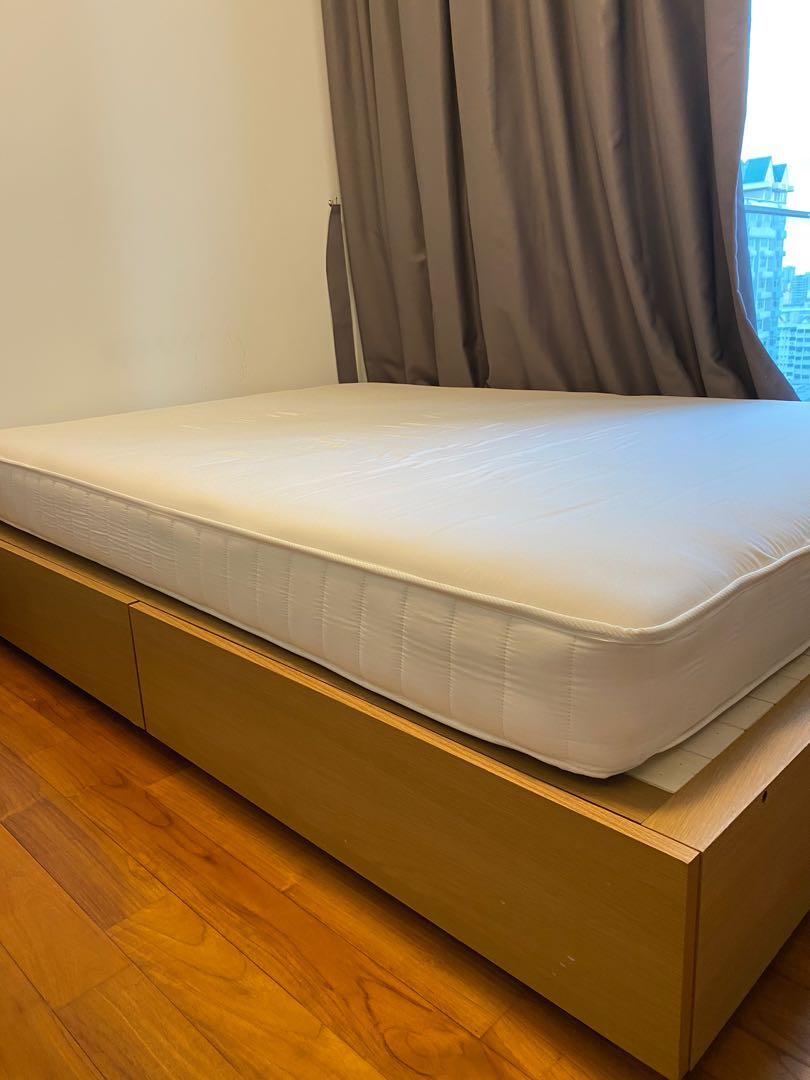 MUJI bed and mattress, Furniture & Home Living, Furniture, Bed Frames ...