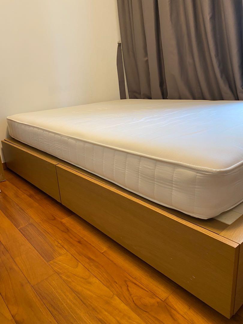 MUJI bed and mattress, Furniture & Home Living, Furniture, Bed Frames ...