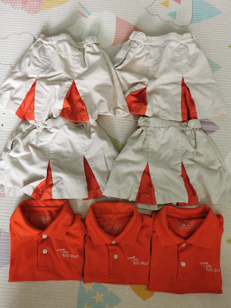 My first skool uniform, Babies & Kids, Babies & Kids Fashion on Carousell