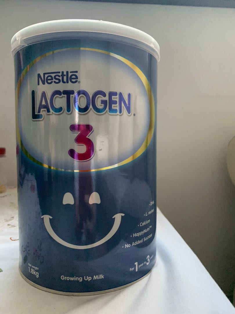 Nestle Lactogen 3 (1,8kg) growing up milk for 1-3 years, Babies & Kids ...