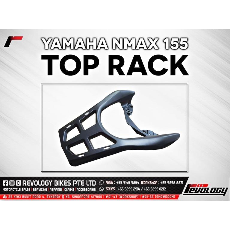 NEW 2020 YAMAHA NMAX 155 TOP RACK BOX RACK HEAVY DUTY, Motorcycles ...