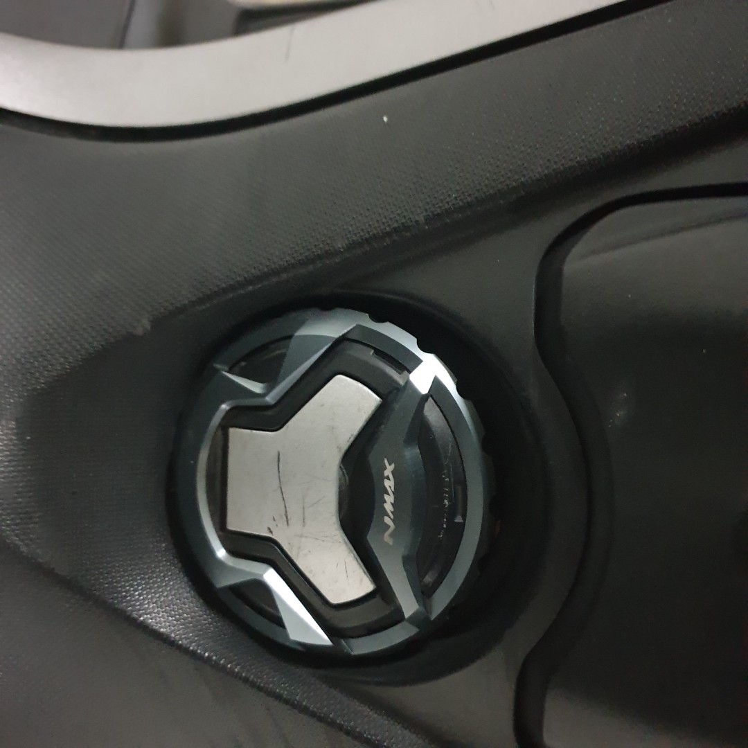 Nmax Fuel Tank Cover, Motorcycles, Motorcycle Accessories on Carousell