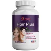 Nutri Botanics Hair Plus - Hair growth supplement with Biotin Keratin ...