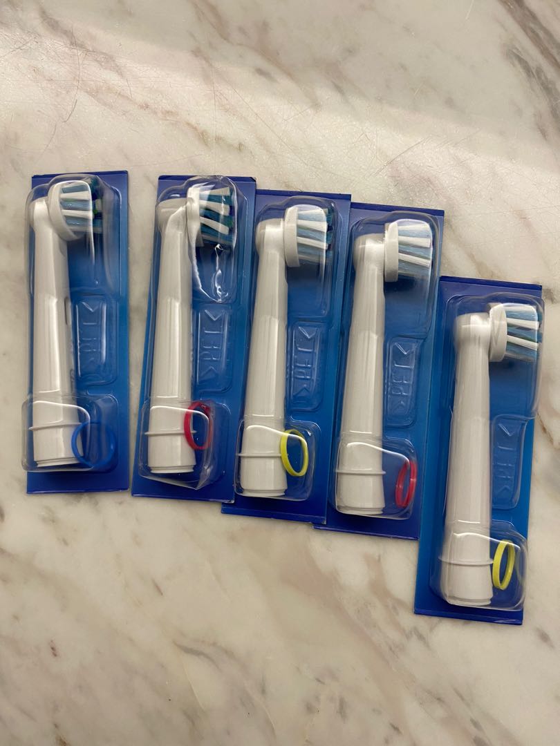Oral B Replacement toothbrush head Cross Action, Furniture & Home ...