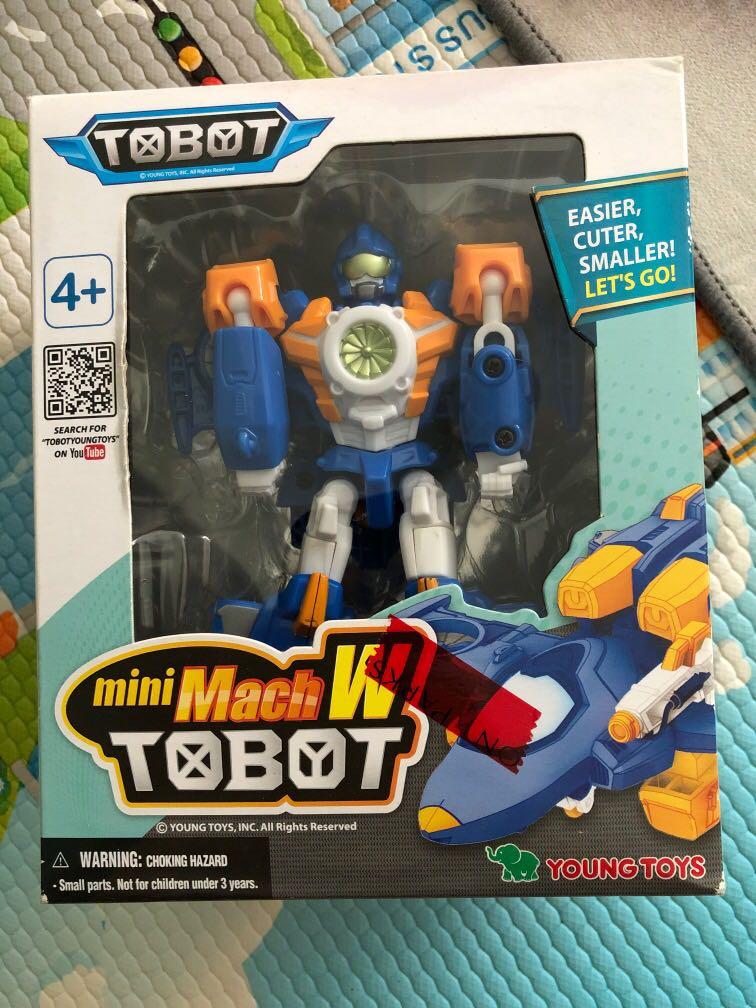 Original Tobot Mini Mach W, Hobbies & Toys, Toys & Games on Carousell