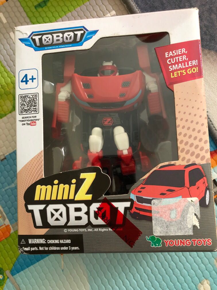 Original Tobot mini Z, Hobbies & Toys, Collectibles & Memorabilia, Fan ...