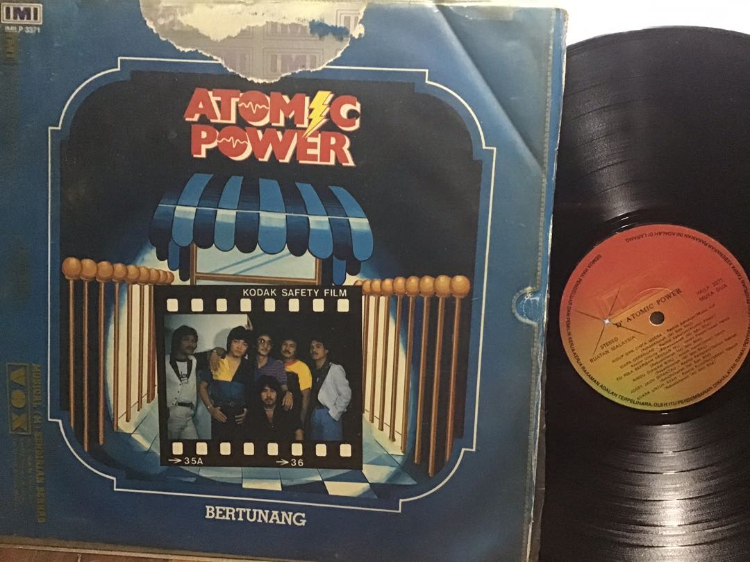 LP Atomic Power - Bertunang VINYL RECORD Anubis Piring Hitam Melayu Malay Record, Hobbies & Toys ...