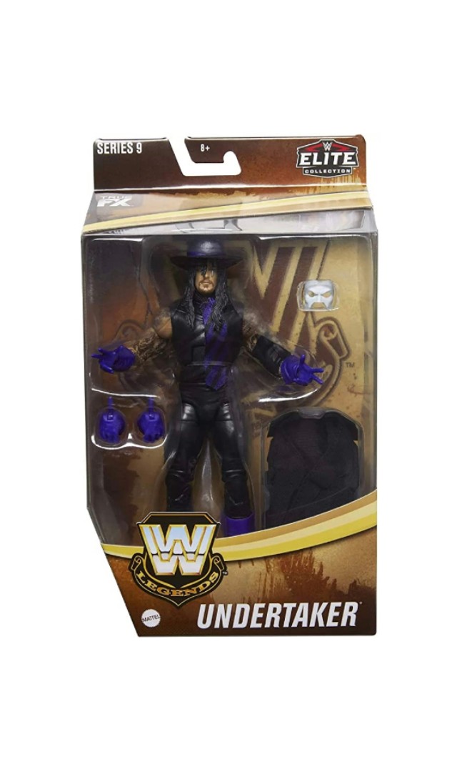 WWE Elite 9 Legends The Undertaker, Hobbies & Toys, Toys & Games on ...