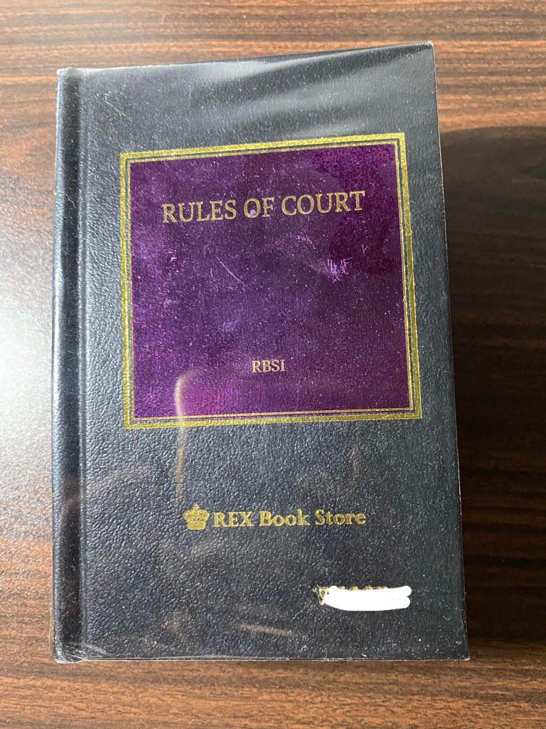 Rules of Court 2016, Hobbies & Toys, Books & Magazines, Textbooks on ...