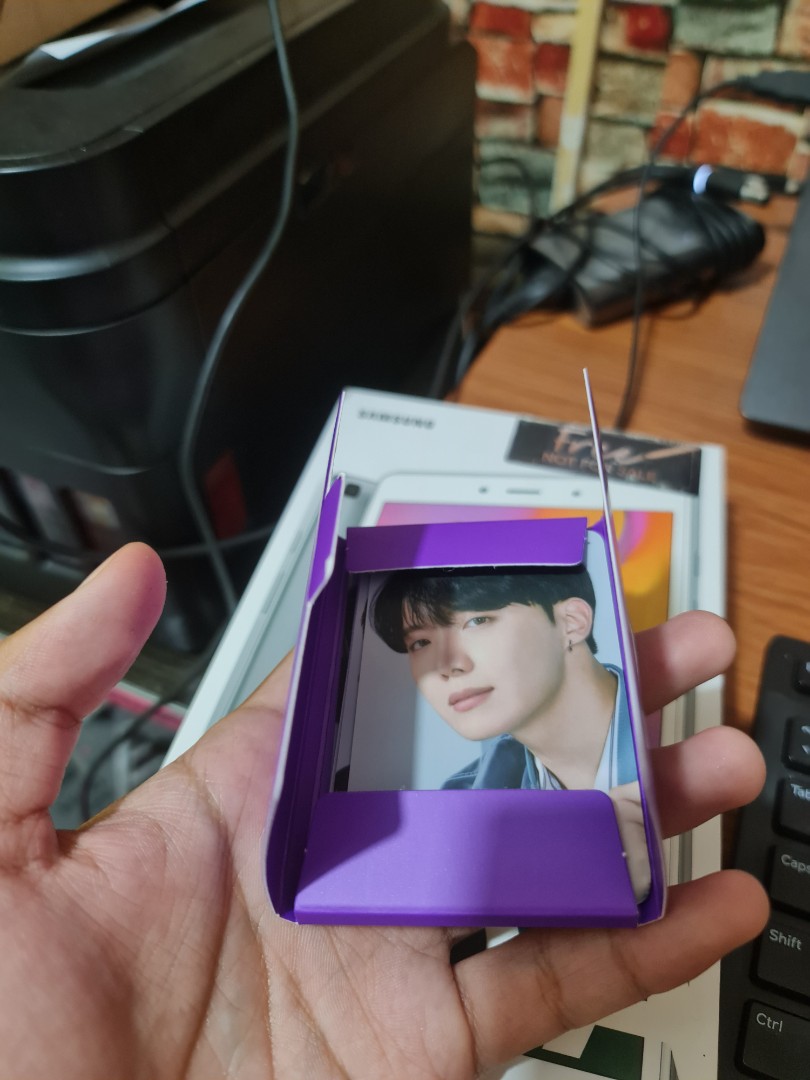 Samsung Galaxy Tab A with BTS photocards, Computers & Tech, Laptops ...