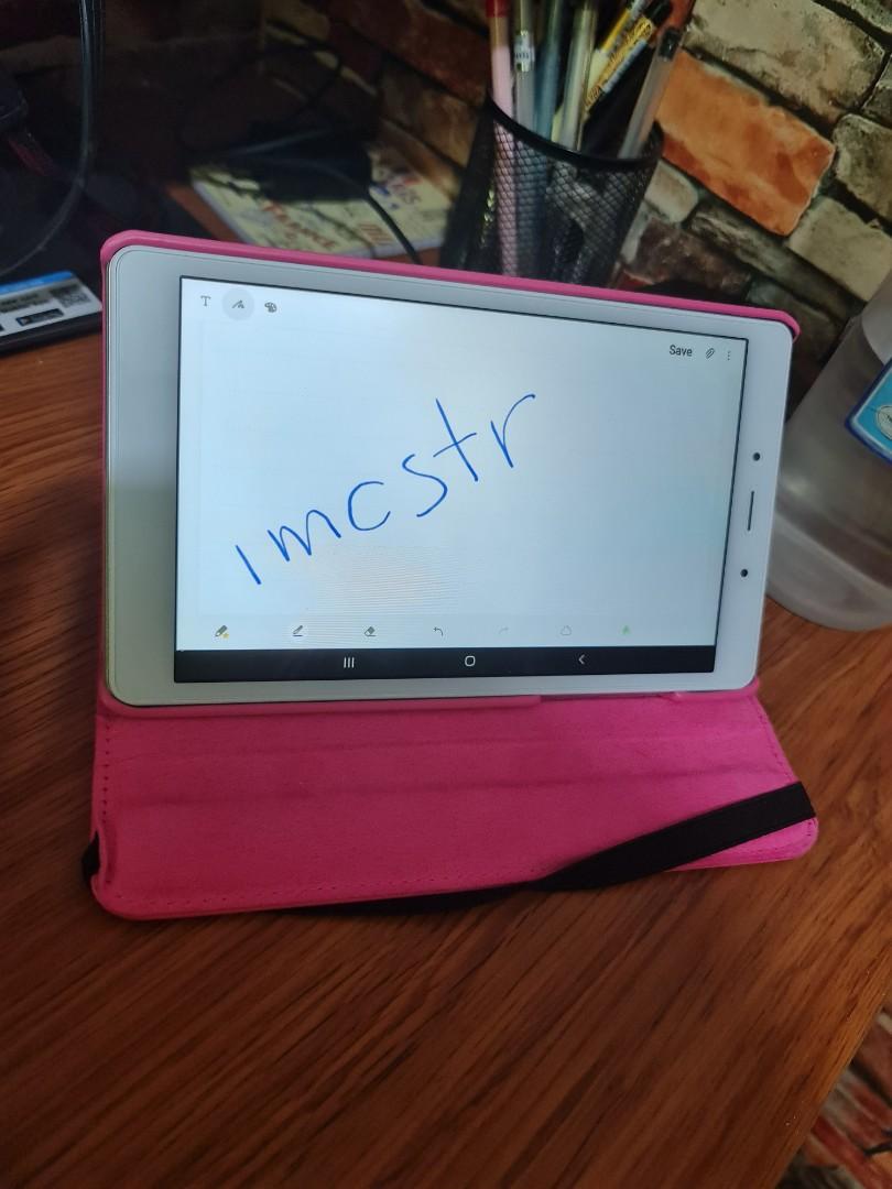 Samsung Galaxy Tab A with BTS photocards, Computers & Tech, Laptops ...