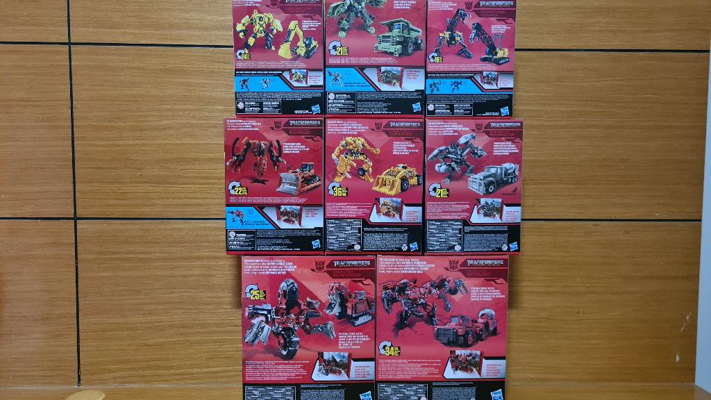 Studio Series Devastator Complete Set with DNA DK-20 Upgrade Kit ...