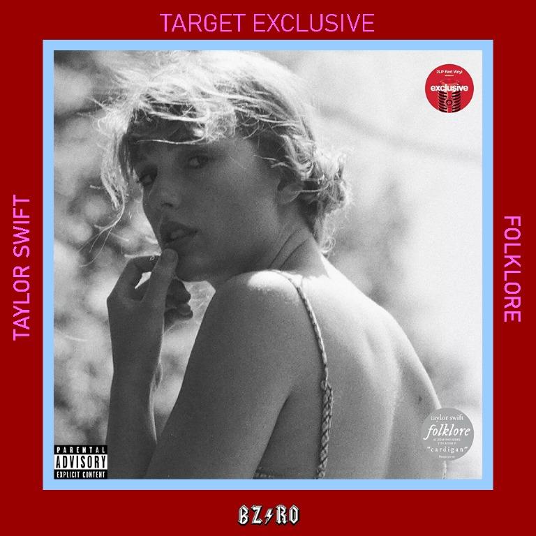 [Vinyl] Taylor Swift - Folklore (Target Exclusive), Hobbies & Toys ...