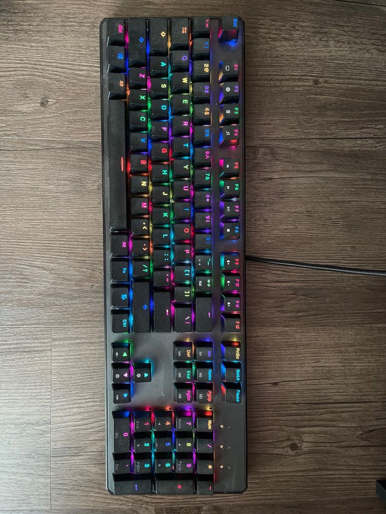 Tecware phantom rob mechanical keyboard / Tecware EXO gaming mouse ...