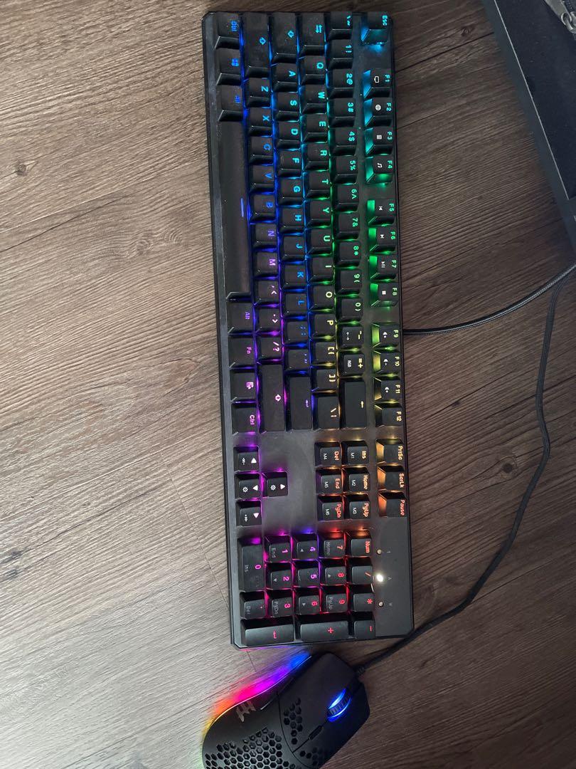 Tecware phantom rob mechanical keyboard / Tecware EXO gaming mouse ...