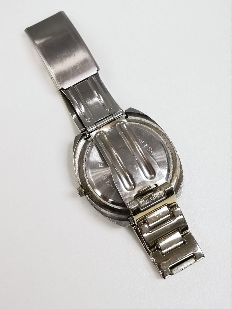 Unisex Vincci Jumping quartz disc hour watch, Men's Fashion, Watches ...