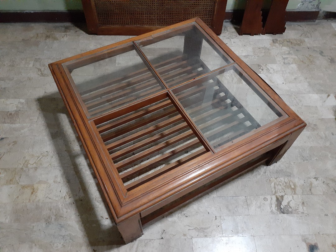 Vintage center table, Furniture & Home Living, Furniture, Tables & Sets ...