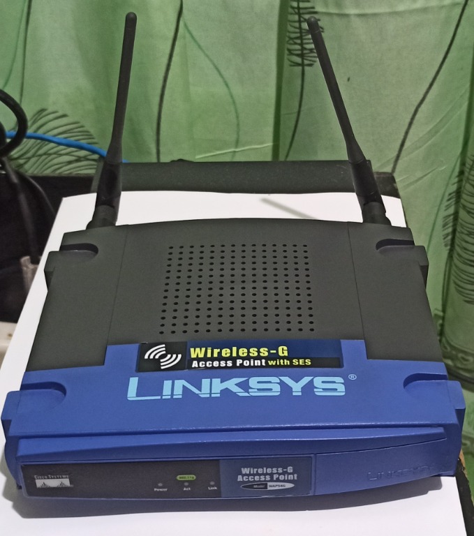 Wireless Access Point Linksys WAP54G, Computers & Tech, Parts ...