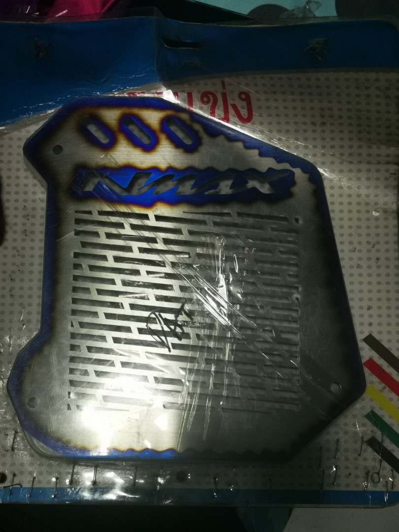 Yamaha Nmax Radiator Cover, Motorcycles, Motorcycle Accessories on ...