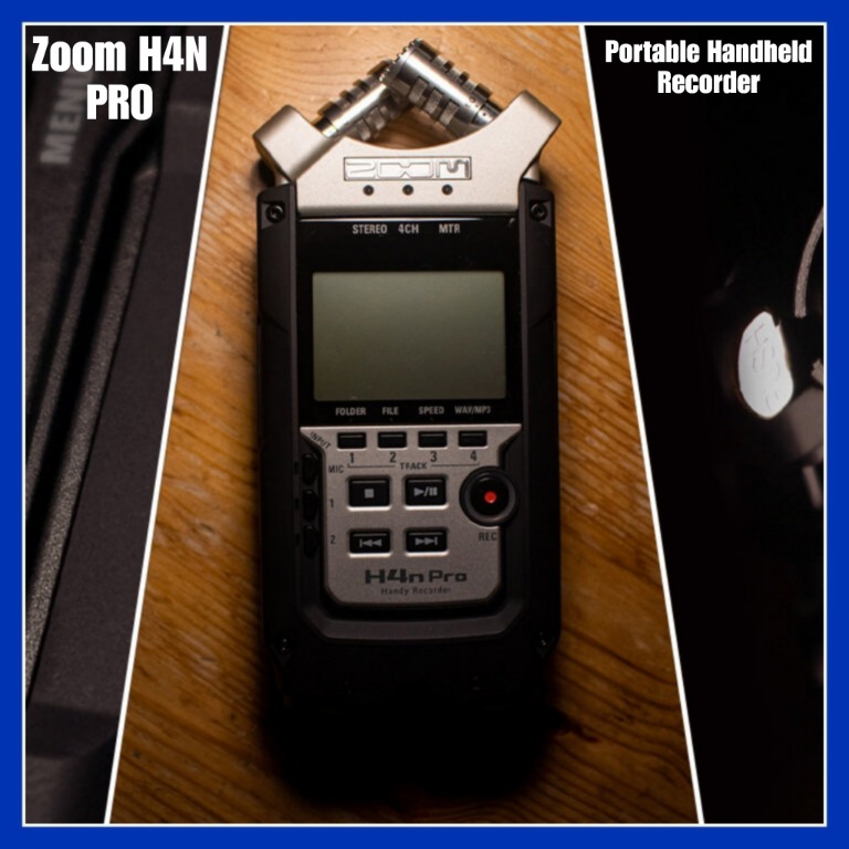 Zoom H4n Pro 4-Input / 4-Track Portable Handy Recorder with Onboard X/Y ...