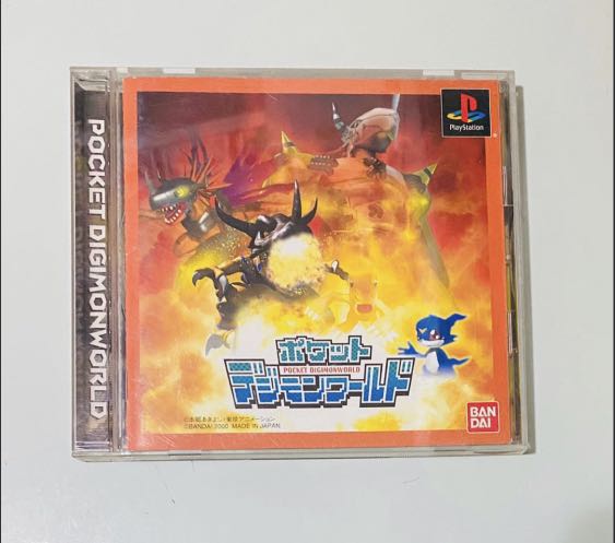 數碼暴龍 Digimon World Pocket Wild Battle Disc Game PlayStation PS 遊戲 ...