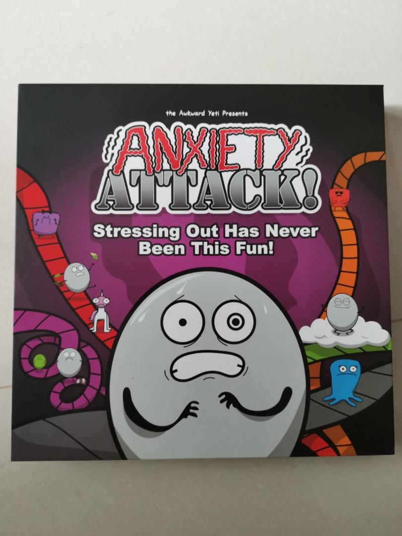 Anxiety Attack! board game, Hobbies & Toys, Toys & Games on Carousell