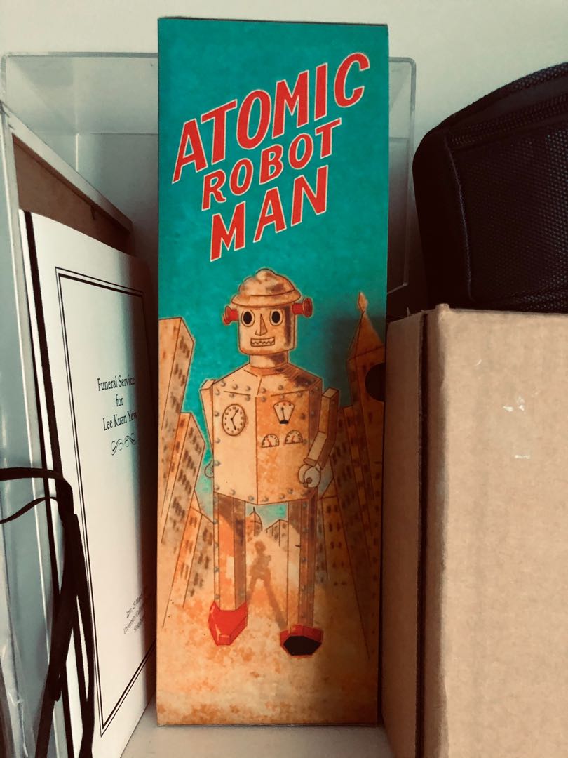 Atomic robot man, Hobbies & Toys, Memorabilia & Collectibles, Vintage ...