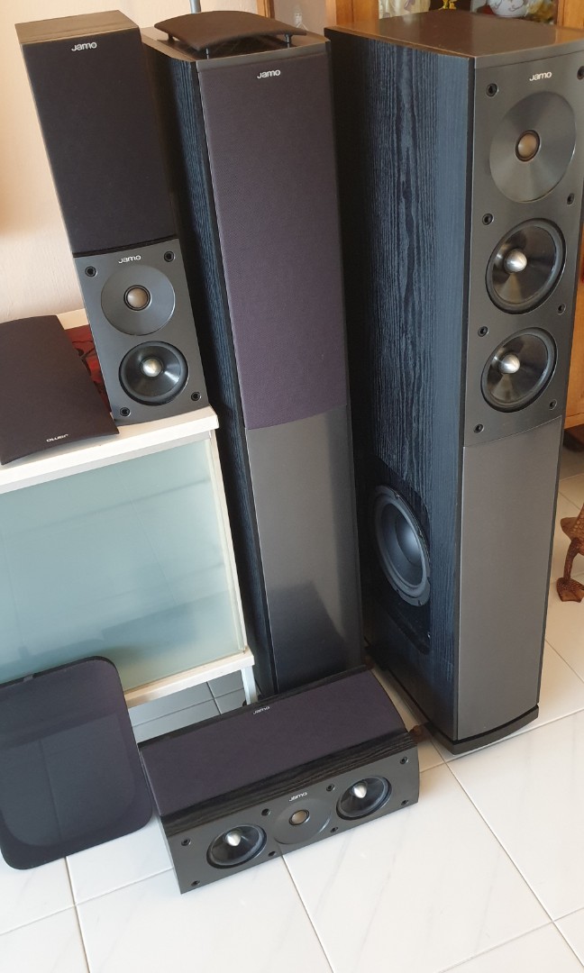 HOME THEATRE SPEAKERS SYSTEM, Audio, Soundbars, Speakers & Amplifiers on Carousell