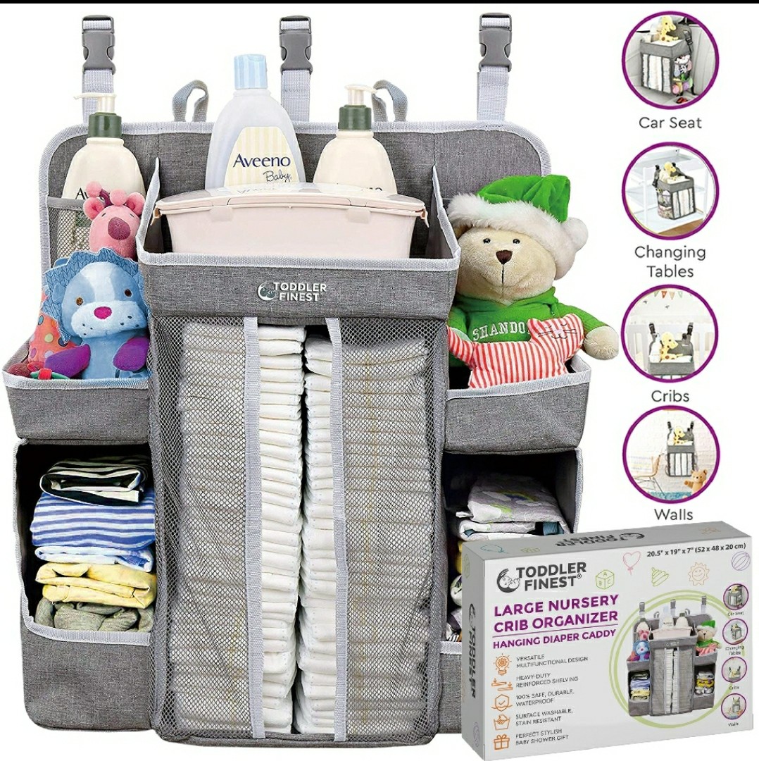 Baby Hanging Crib Organizer, Babies & Kids, Infant Playtime on Carousell