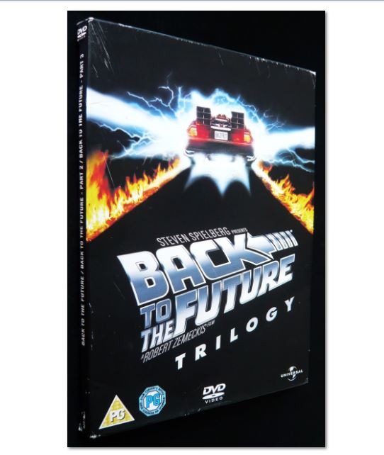 Back to the Future Trilogy Part 1 2 3 Movie DVD Set, Hobbies & Toys ...