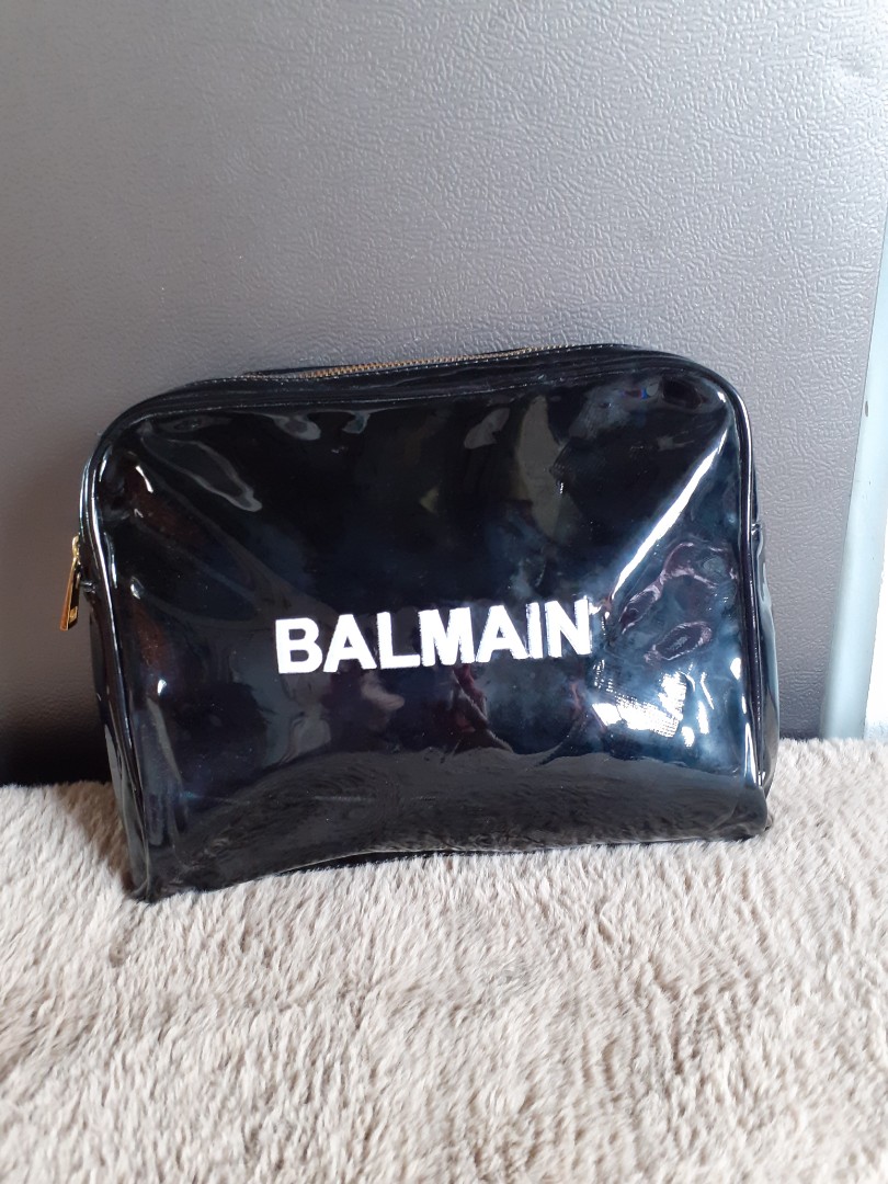 Balmain large pouch, Luxury, Bags & Wallets on Carousell