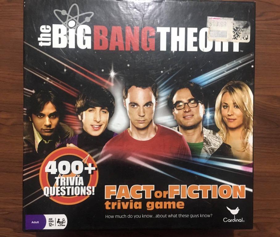 BIG BANG THEORY tv series TRIVIA BOARD GAME, Hobbies & Toys, Toys ...